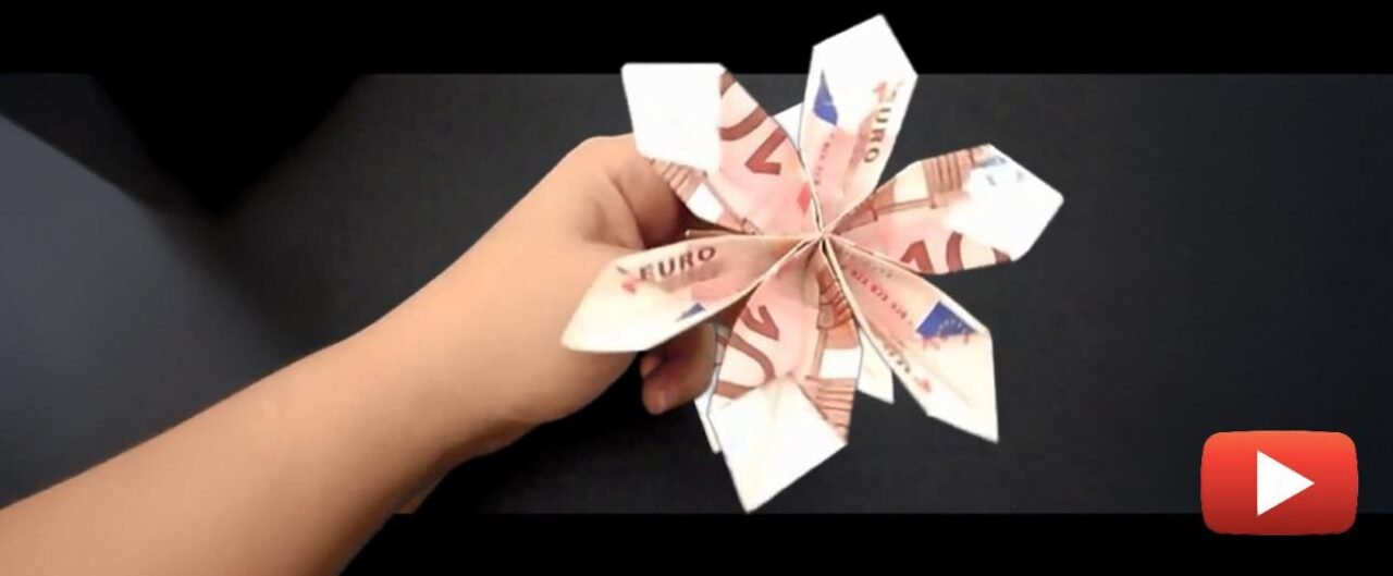 Moneygami: el arte del origami con dinero • billetearte.com